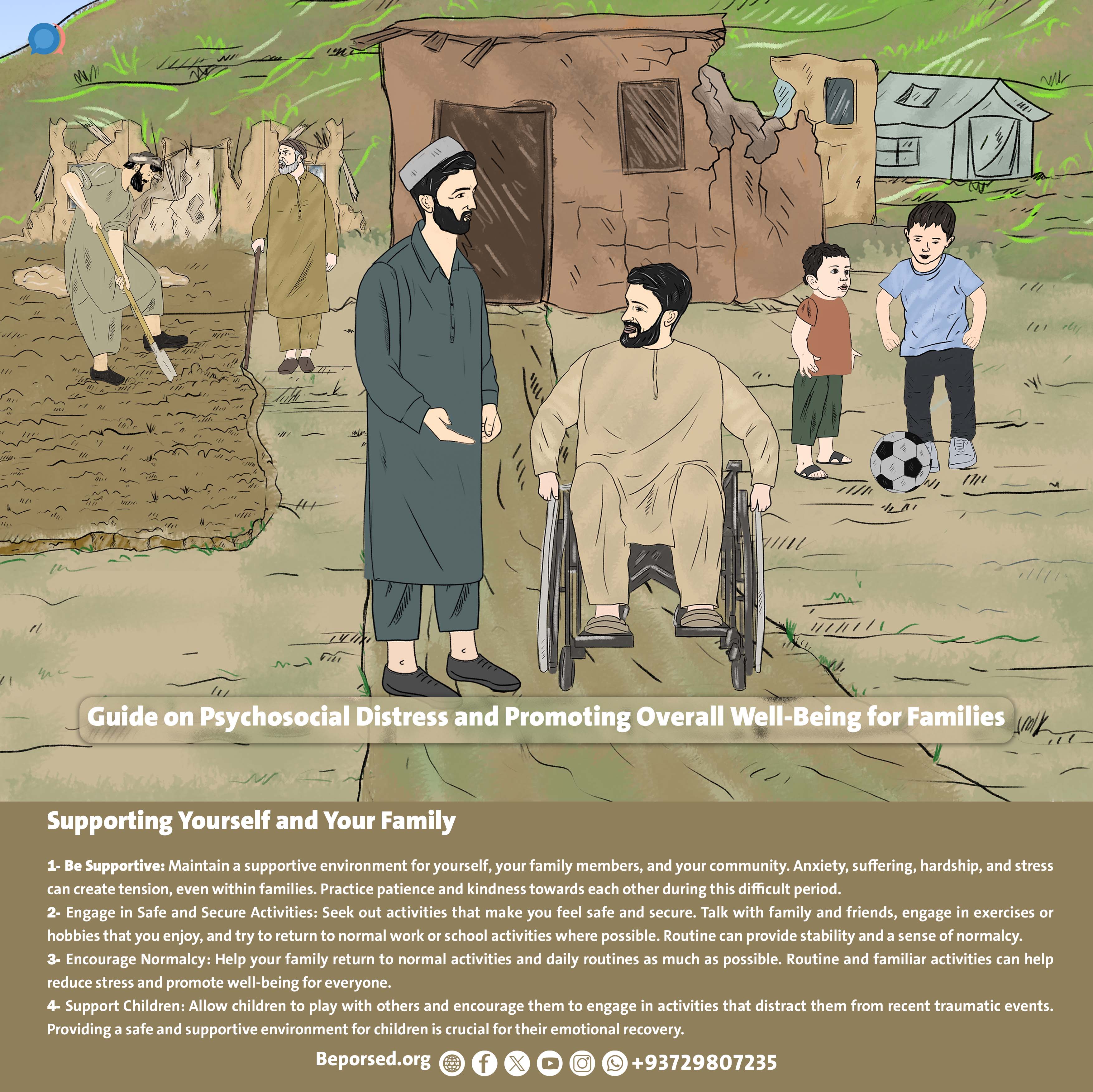 Guide on Psychosocial Distress and Promoting Overall Well-Being for Families - Beporsed